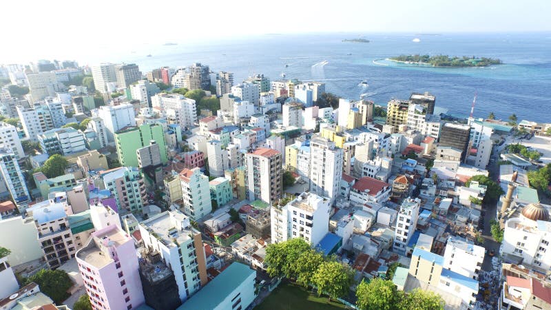 Areal view is Male Island stock photo. Image of island - 84522072