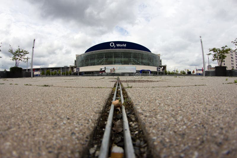 Arena Berlin-Treptow, Entrance Editorial Stock Image - Image of glass ...