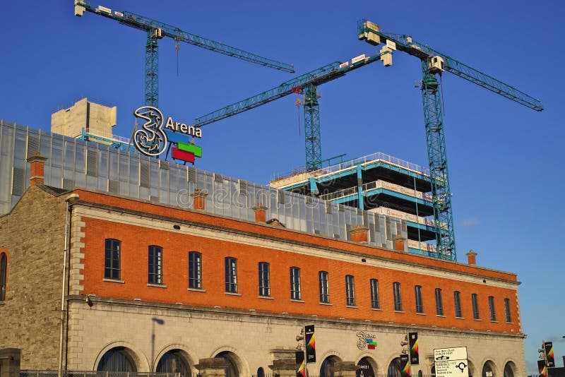 The 3 Arena Building on Sunny Day Editorial Photography - Image of ...