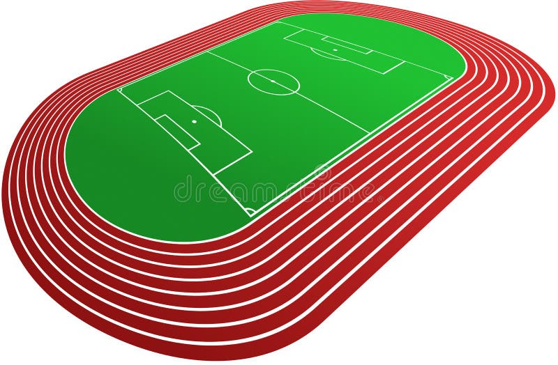 Composición Del Vector Del Balompié Ilustración del Vector ...