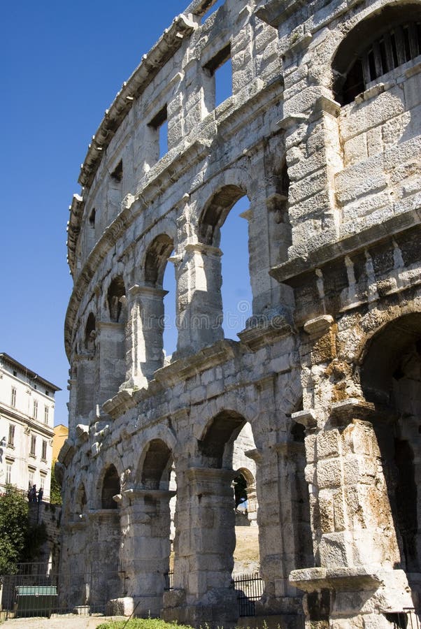 Arena Romana foto de archivo. Imagen de imperio, augusto - 3052866