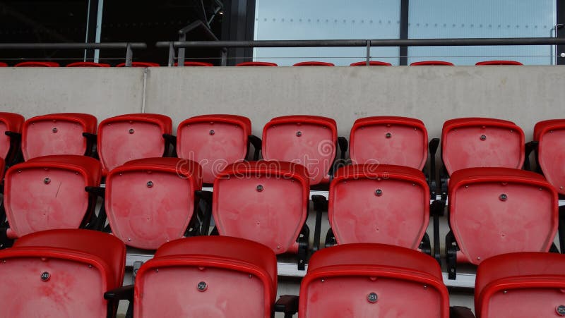 Arena seats stock image. Image of chair, bleacher, chairs - 98317973