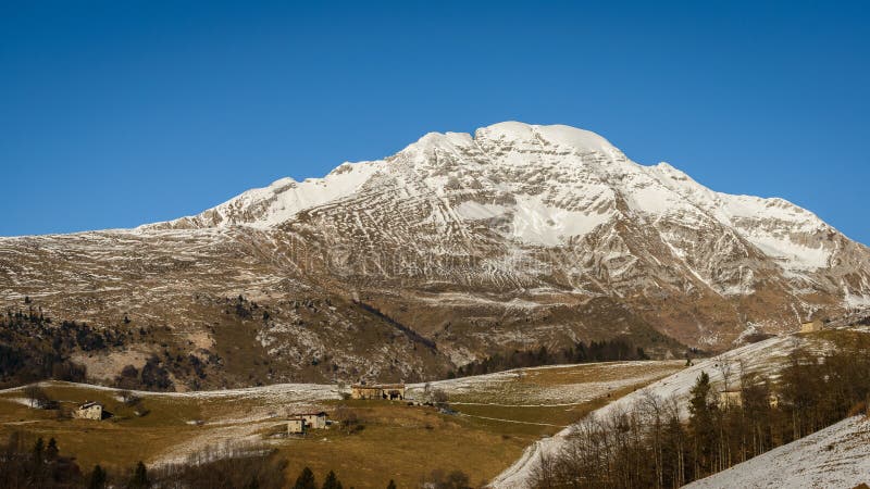 Arera Mountain stock image. Image of clouds, italian - 48566477