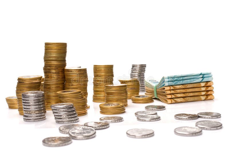 Argent image stock. Image du produits, pièce, facture - 7360439