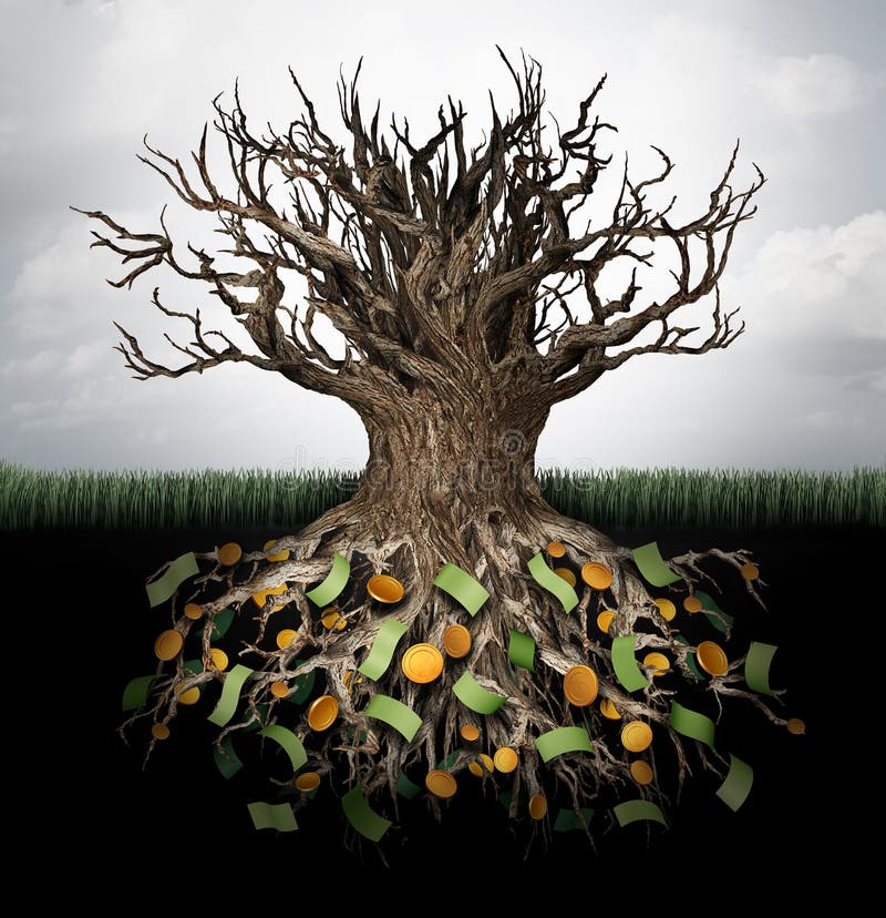 Argent de dissimulation illustration stock. Illustration du ...