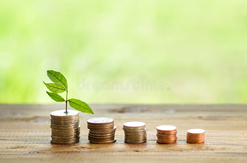 Argent en nature photo stock. Image du coin, concept - 84536530