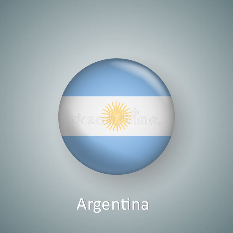 Argentina Circle Flag Stock Illustrations – 1,085 Argentina Circle Flag ...
