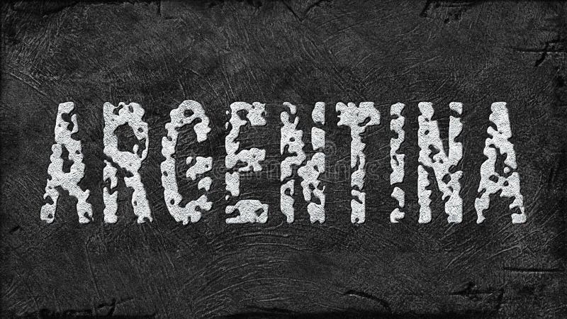 Argentina Lithium Extraction, Modern Mining Concept Stock Illustration ...