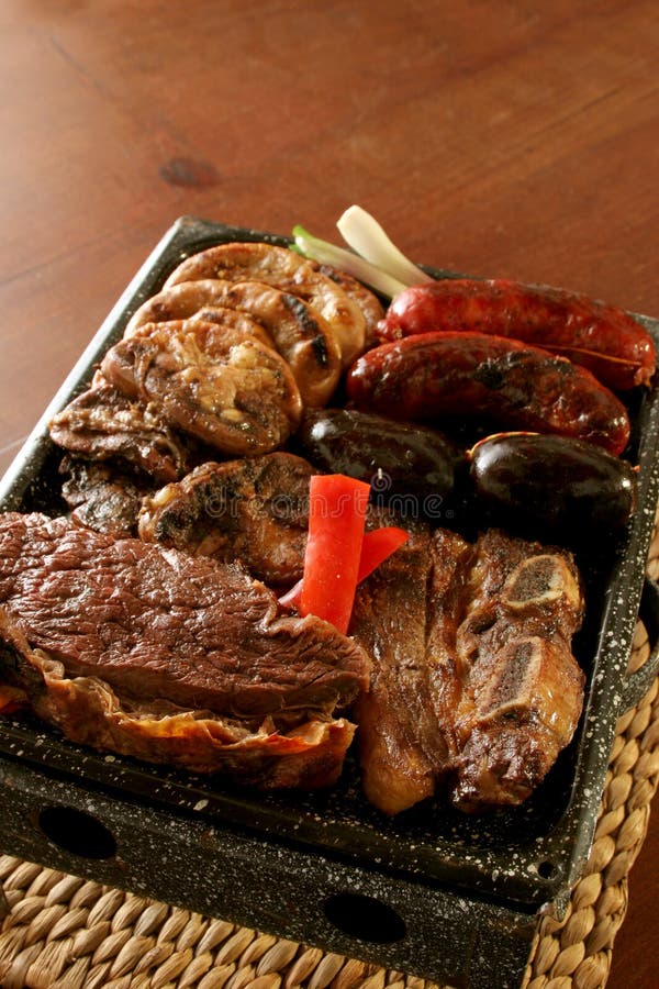Argentine barbecue stock image. Image of dinner, beef - 2886955