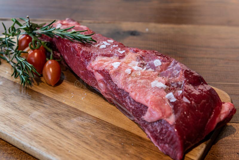 Argentine Cut of Meat Called Vacio Stock Photo - Image of charcoal ...