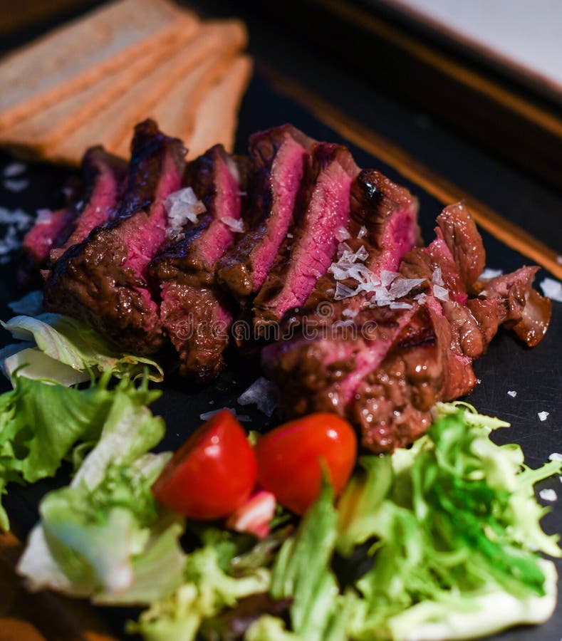 Argentine Entrecote of the Best Quality Stock Image - Image of grilled ...