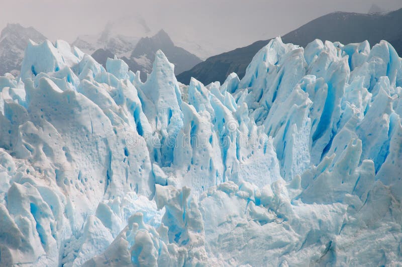 Argentinian Blue Glacier stock photo. Image of force, blue - 7748616