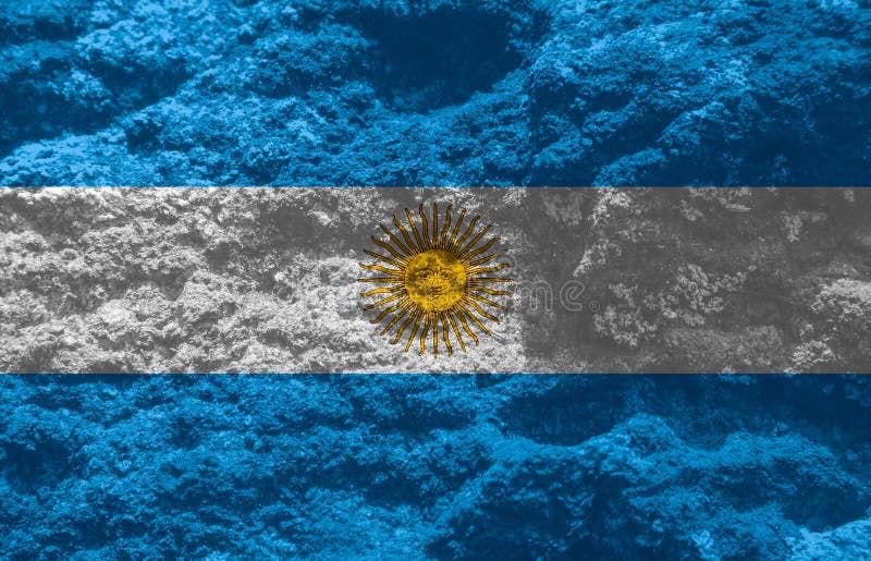 Argentinian Flag Texture As Background Stock Image - Image of abstract ...