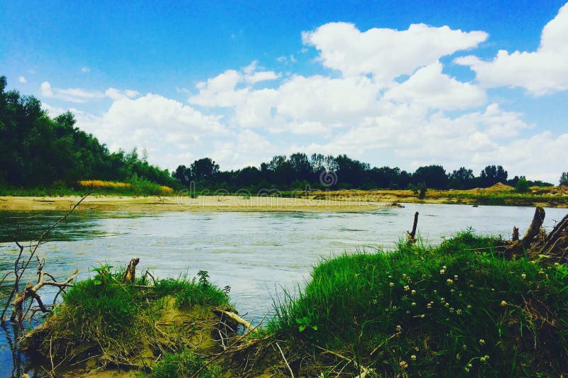Arges River, Villages and Agriculture Fields Stock Photo - Image of ...