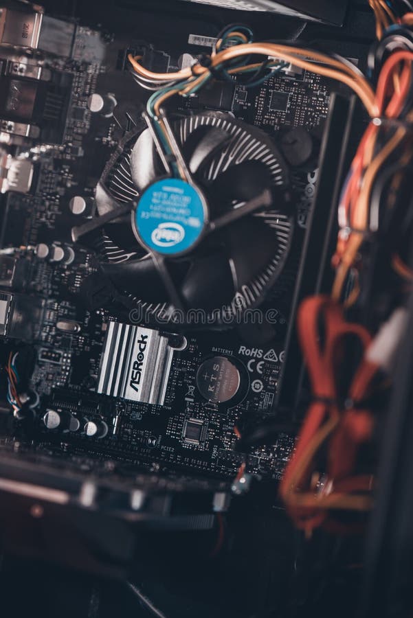 Arges, Romania 02 15 2021: Computer Electronic Components Made by As ...