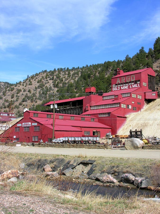 Argo Gold Mine & Mill editorial image. Image of deserted - 12761875