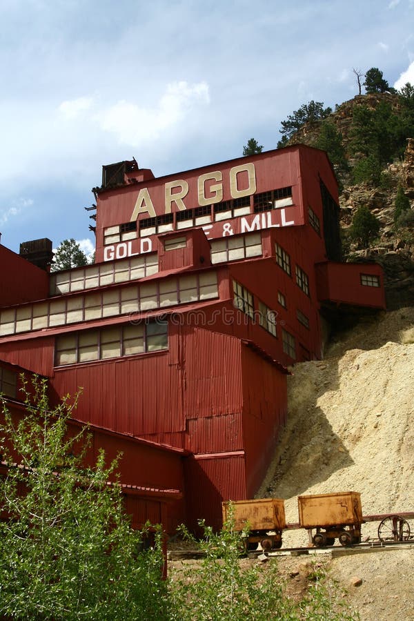 Argo Gold Mine & Mill editorial photography. Image of junk - 12809052