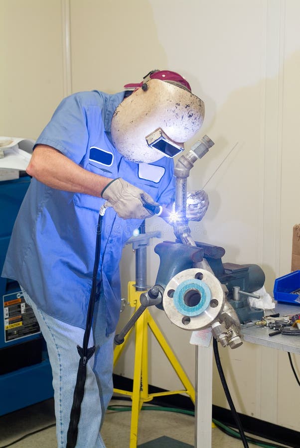 Argon gas welder stock image. Image of flash, argon, manufacture - 1233827