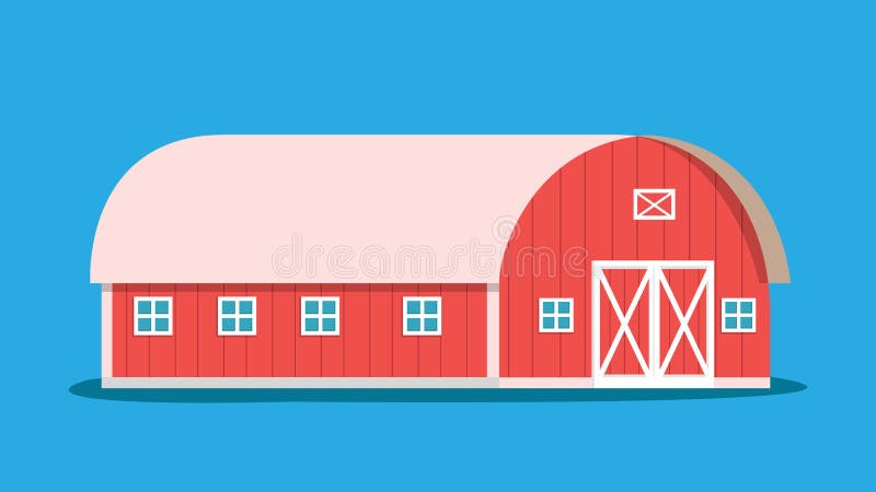 Farm Agriculture Red Tractor Vector Illustration.Cartoon Flat Tractor ... Farm Agriculture Red Tractor Vector Illustration.Cartoon Flat Tractor ...