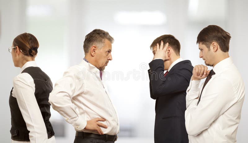 Arguing, Conflict, Business Concept Stock Photo - Image of company ...