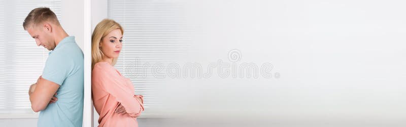 Arguing and Fighting Couple Stock Photo - Image of space, fighting ...