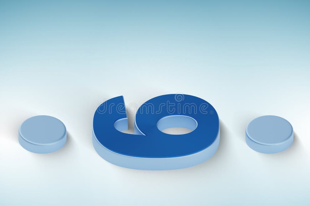 Argument Over the Numbers 9 and 6 Stock Image - Image of disagreement ...