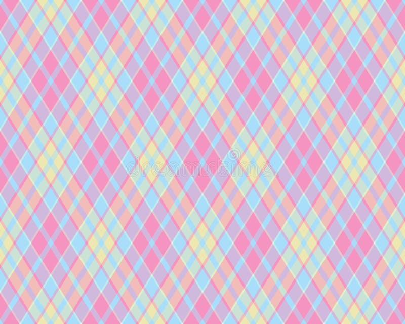 Argyle Pattern of Geometric Rhombus. Harlequin Check Wallpaper Design ...