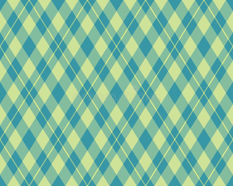 Geometric Harlequin Patterns with Rhombus Grid Stock Illustration - Illustration of detailed ...