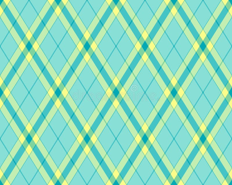 Geometric Harlequin Patterns with Rhombus Grid Stock Illustration ...