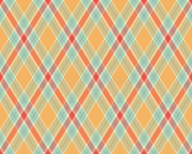 Argyle Pattern of Geometric Rhombus. Harlequin Check Wallpaper Design ...
