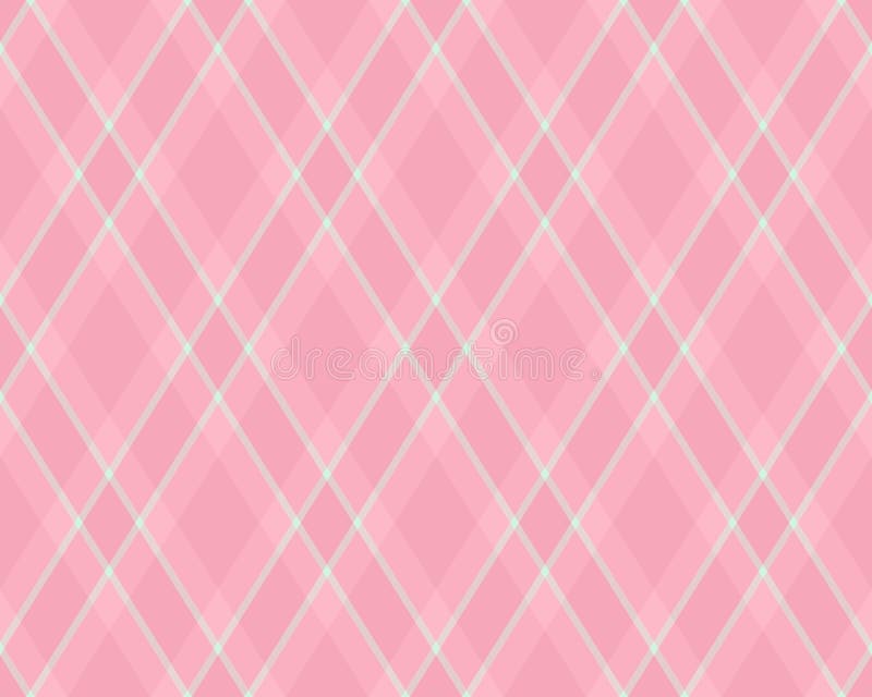Geometric Harlequin Patterns with Rhombus Grid Stock Illustration ...