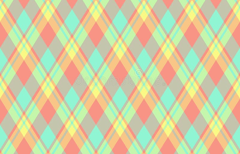 Argyle Pattern of Geometric Rhombus. Harlequin Check Wallpaper Design ...