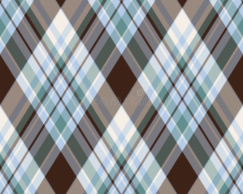 Geometric Harlequin Patterns with Rhombus Grid Stock Illustration ...