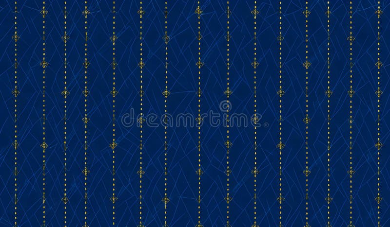 Argyle Pattern. Navy Blue with Thin Golden Dotted Line Stock ...