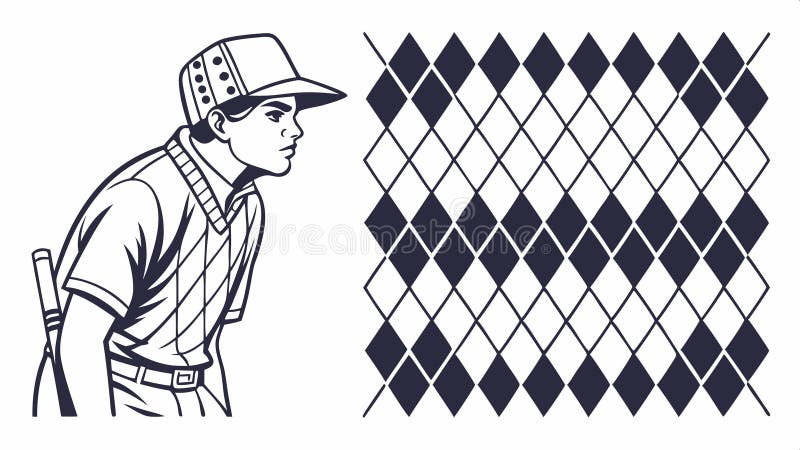 Argyle Pattern Textile, Classic Fabric Design Vector Design Generative ...