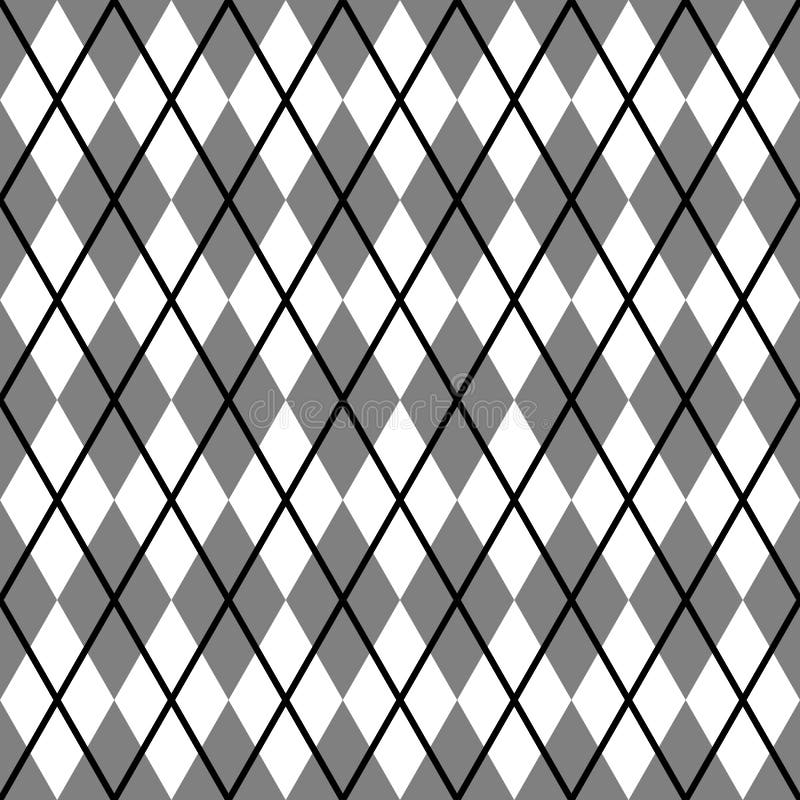 Argyle Vector Seamless Pattern. Abstract Check Repeat Background Stock ...