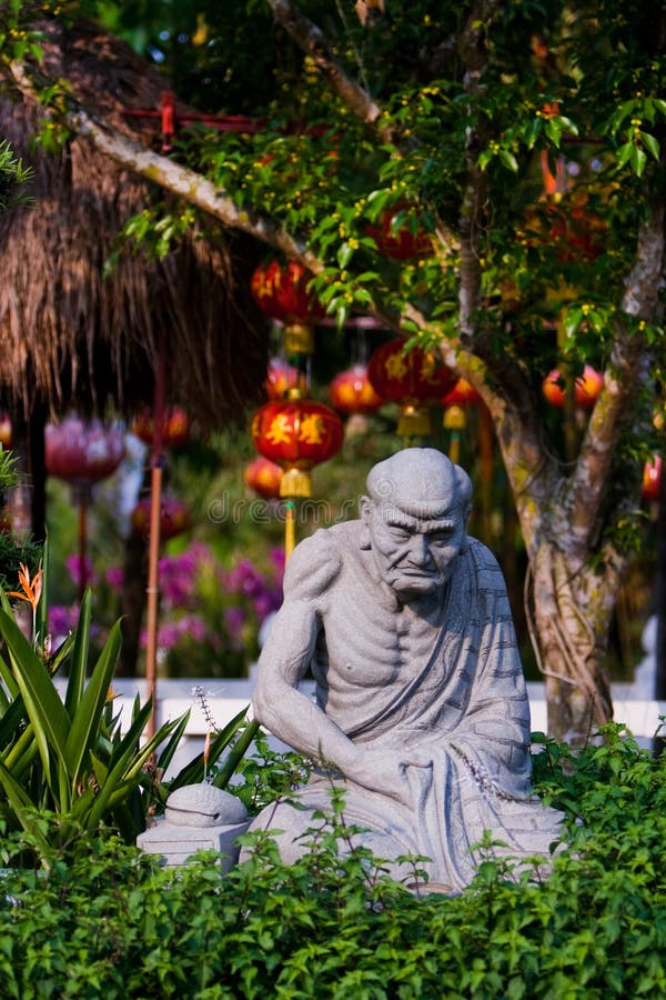 Arhat Statue stock photo. Image of religious, spirituality - 16800790