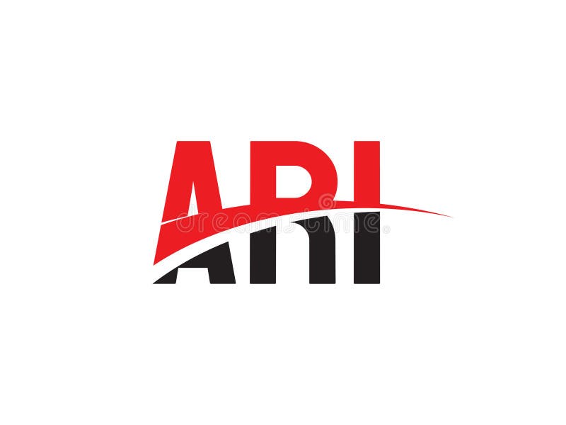 ARi Letter Initial Logo Design Vector Illustration Stock Vector ...