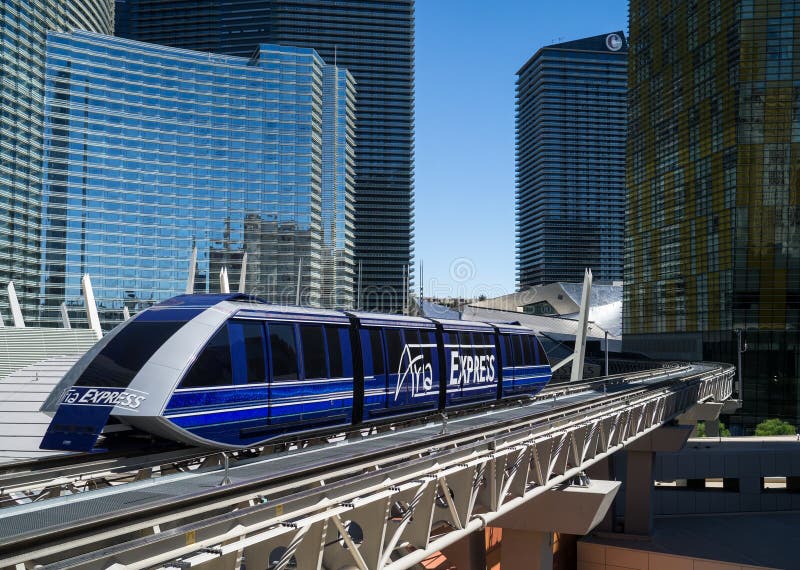 Aria Express Las Vegas editorial stock image. Image of vdara - 25509644