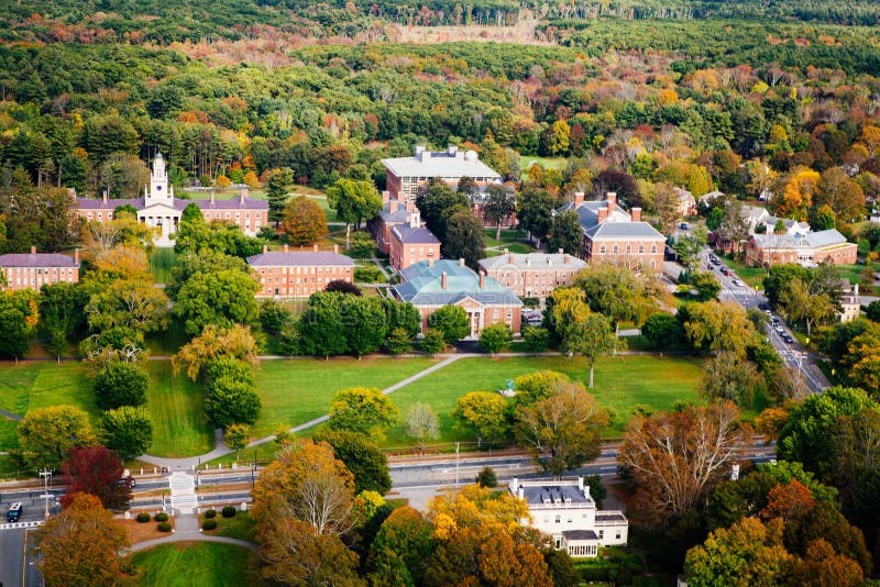 Arial-Ansicht Von Phillips Academy Im Fall Redaktionelles Foto - Bild ...