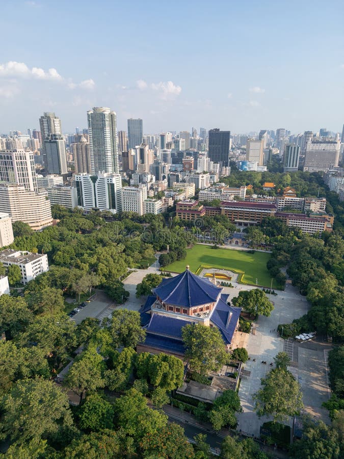 Arial View of Guangzhou China Editorial Photography - Image of aerial ...