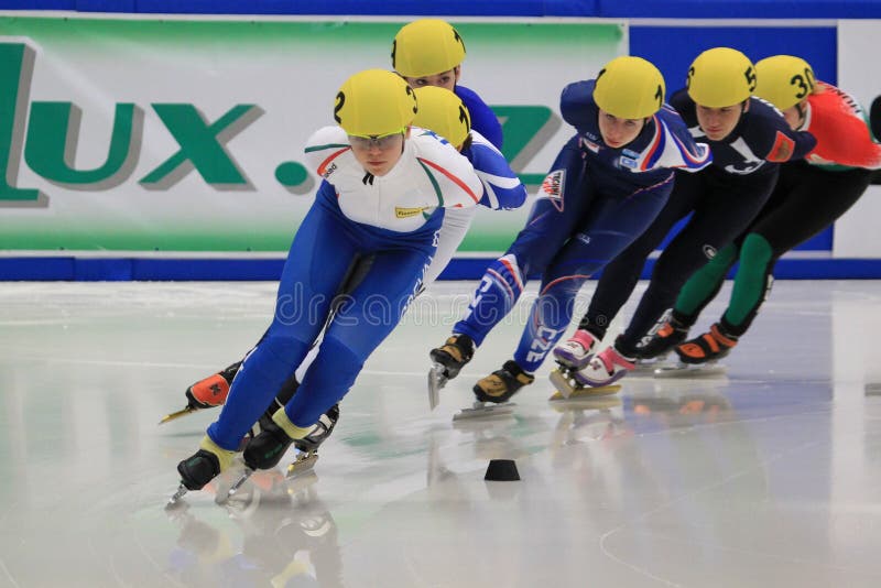 European Short Track Speed Skating Championship Editorial Stock Image ...