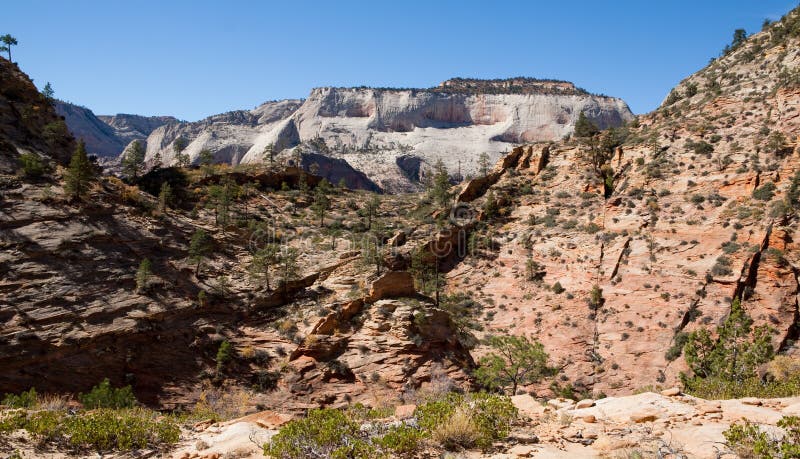 Arid Desert of Zion stock image. Image of desert, rugged - 11602035