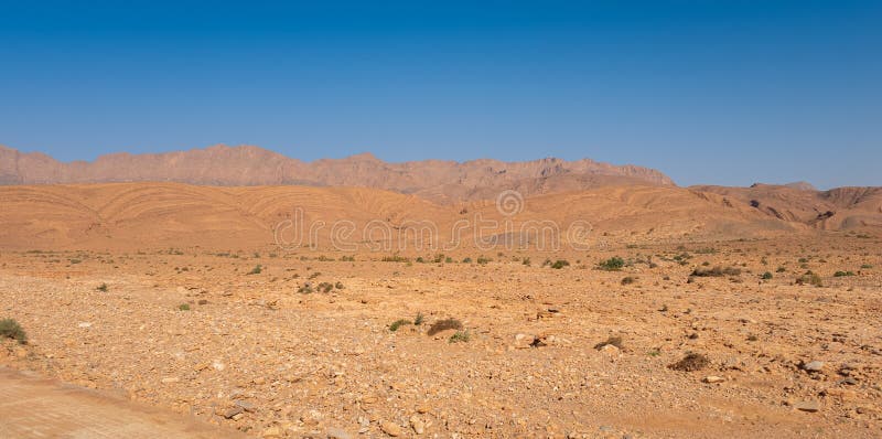 Arid Landscape of the Sahara Desert Stock Photo - Image of travel ...