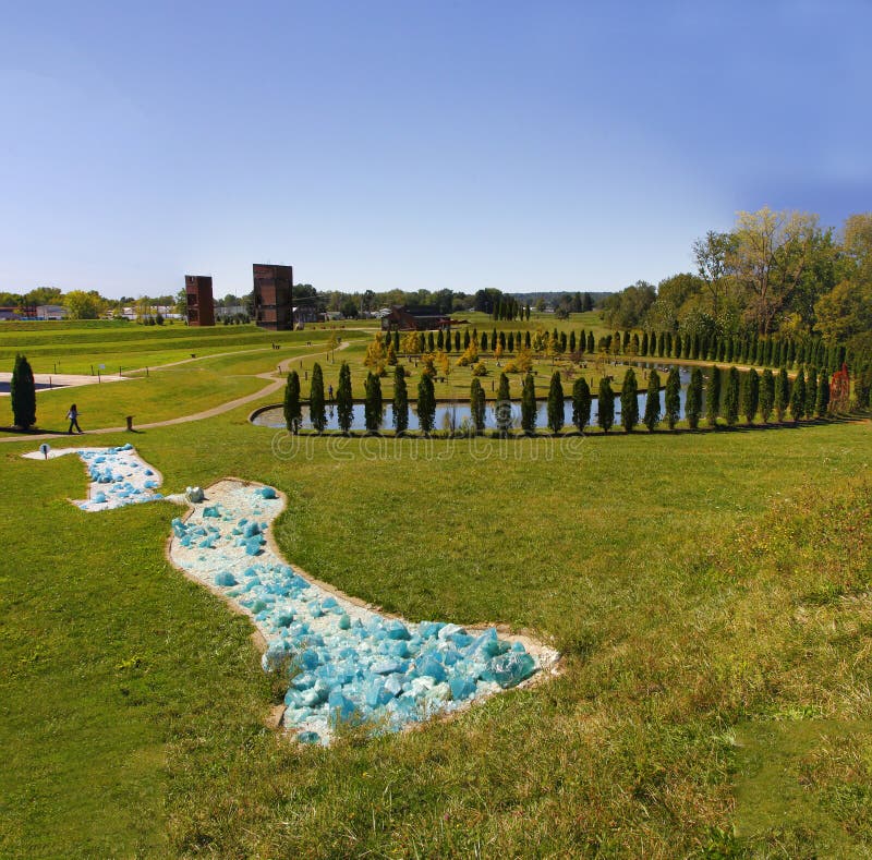 Ariel Foundation Park, Mount Vernon, Ohio Editorial Image - Image of ...