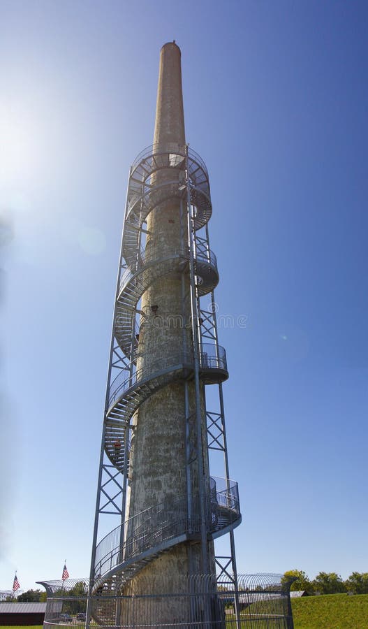 Ariel Foundation Park, Mount Vernon, Ohio Stock Photo - Image of clouds ...