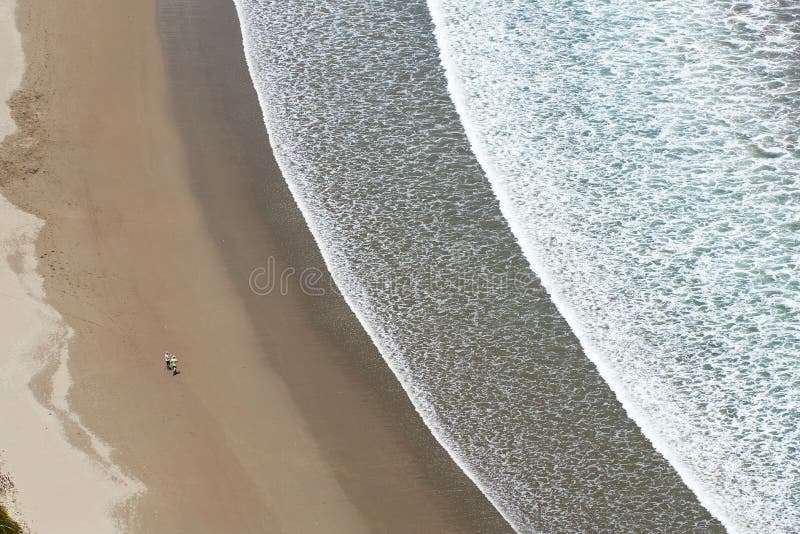 Ariel view on beach stock image. Image of sand, tropical - 71631401