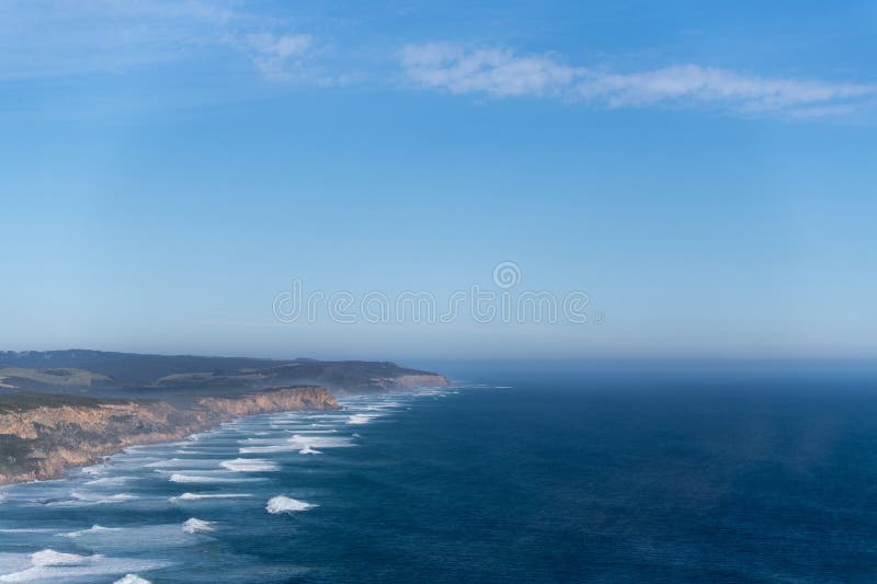Ariel View of Great Ocean Road Stock Photo - Image of ariel, seascape ...