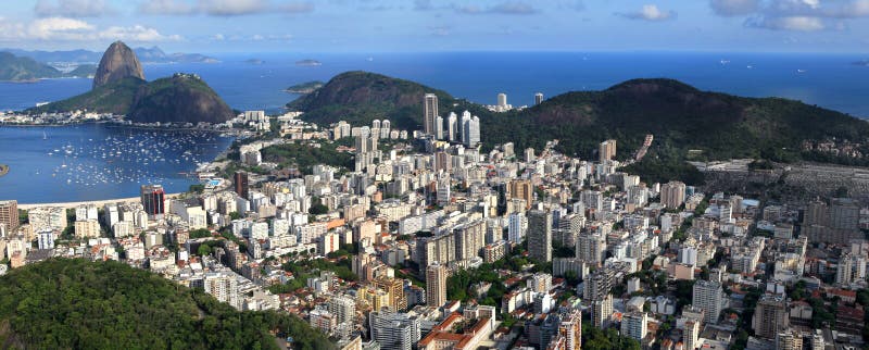 Ariel View of Rio De Janeiro Stock Photo - Image of ariel, janeiro ...