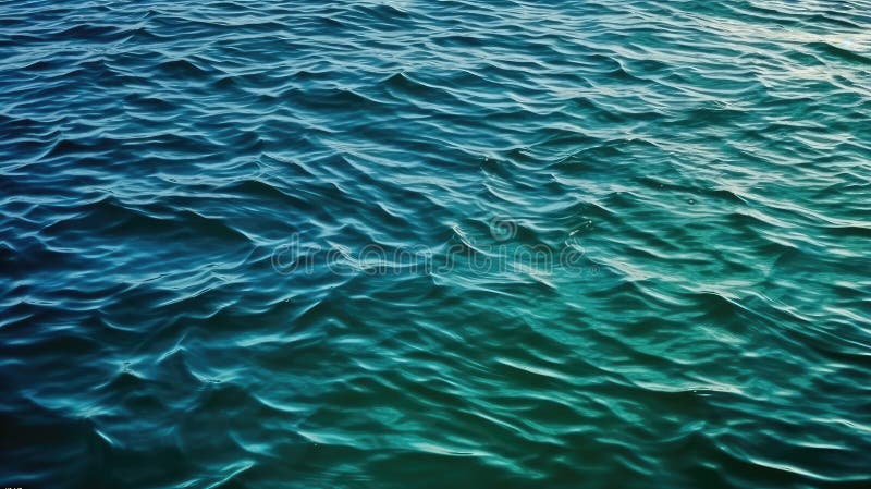 Ariel View of the Sea with Wave on it Stock Illustration - Illustration ...